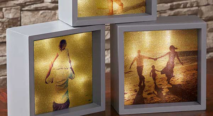 Liven Up Your Shelf Decor With LED Light Shadow Boxes - Unique Gift ...