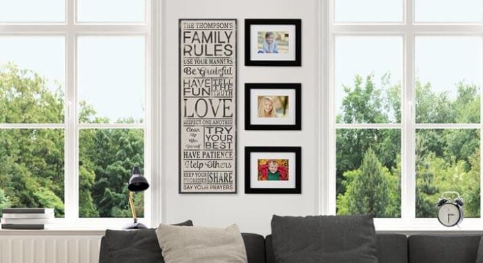 The Ultimate Guide To Creating A Gallery Wall You'll Love - Unique Gift ...